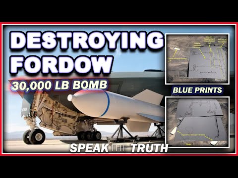 USA 30,000lb Bomb vs Iranian Nuclear Site | Will It Work?