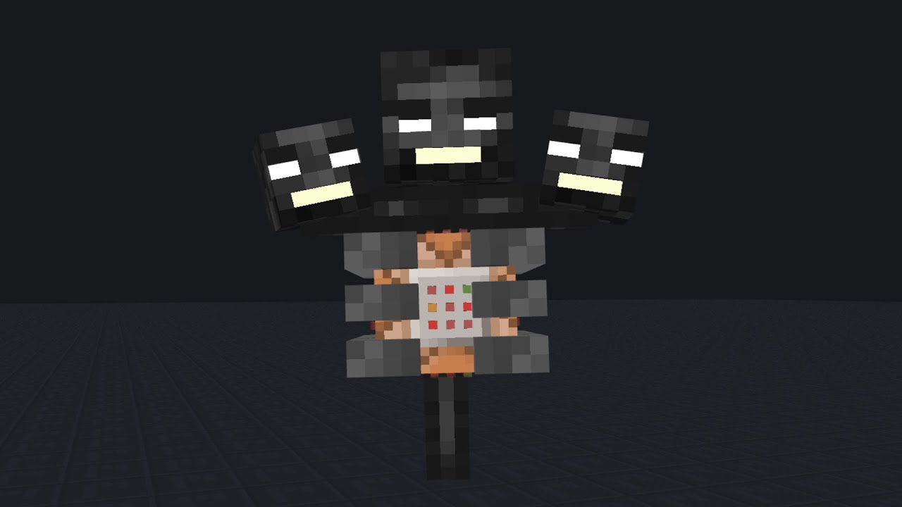 MCSM wither storm phase 0 blockbench animation