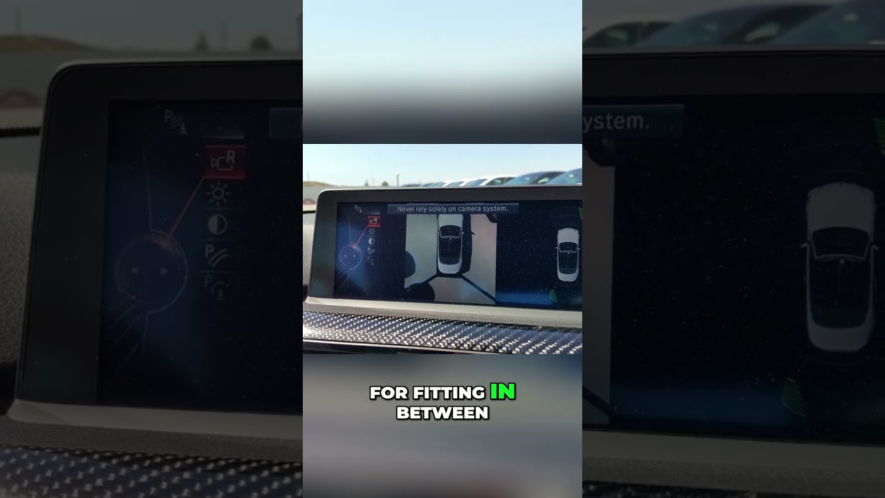 Master Tight Parking: Car's AMAZING Aerial View Camera Explained! #shorts