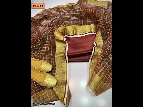 • Fabric: Katan Silk• Shirt Front: Plain• Back: Plain• Trouser: Plain• Dupatta: RS2045