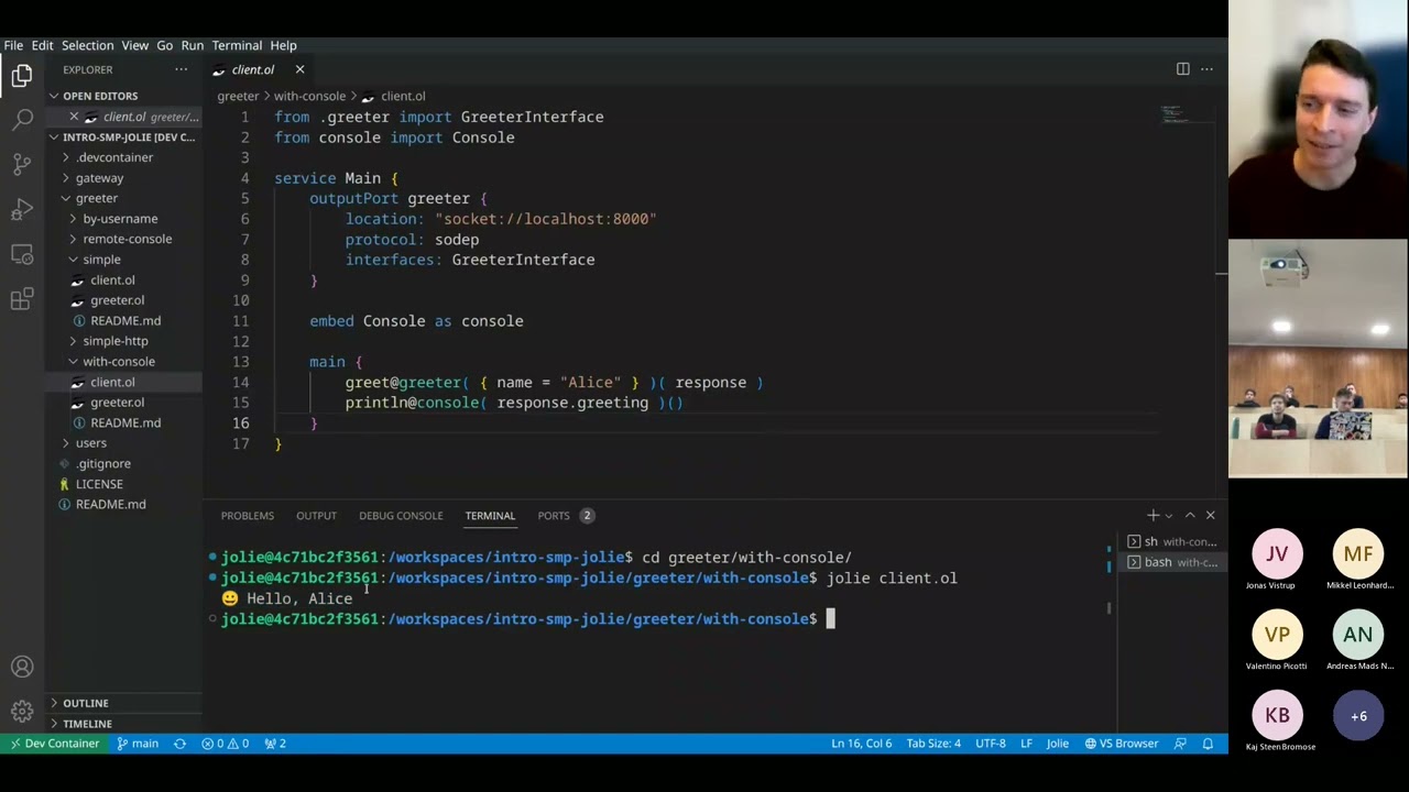 An Introduction to Structured Microservice Programming and the Jolie Programming Language