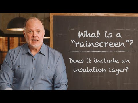 Polyiso CI | What is a Rainscreen?