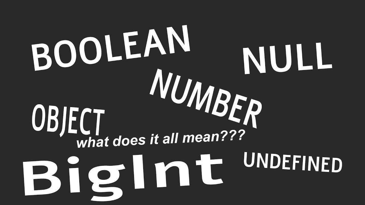 Every JavaScript Data Type, Explained