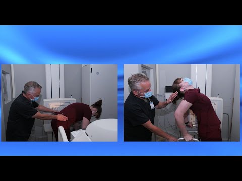 Protocol for lumbar spine flexion extension radiographs