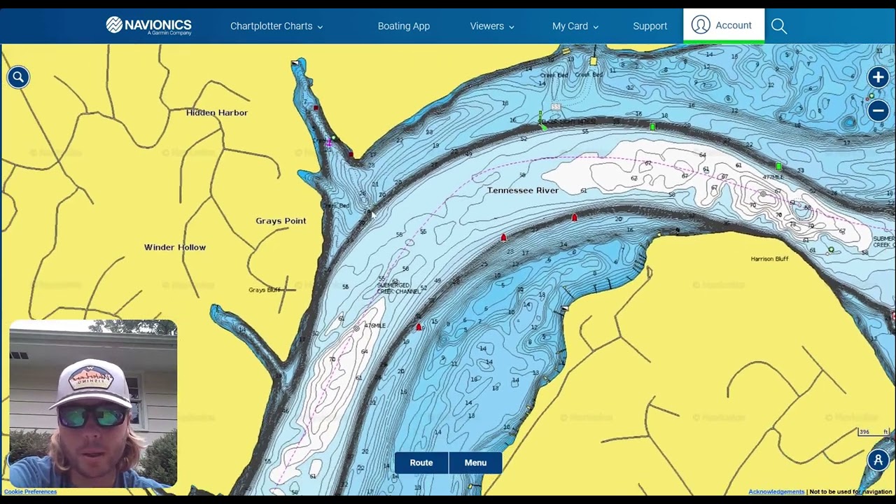 Fishing4Dummies Lake Chickamauga Weekly Map Breakdown for June 19th