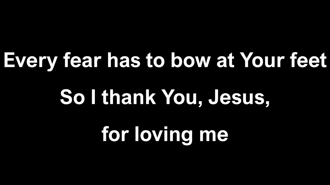 Thank You Jesus - Josh Baldwin - Live with Lyrics