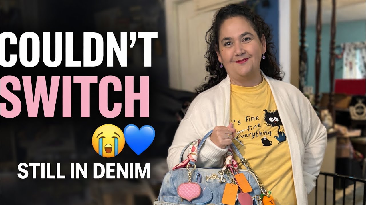 I Tried to Switch Out of This Bag I Couldn’t Do It 😭💙 | Easter Styling/Unbagging Loved Denim Rowan 