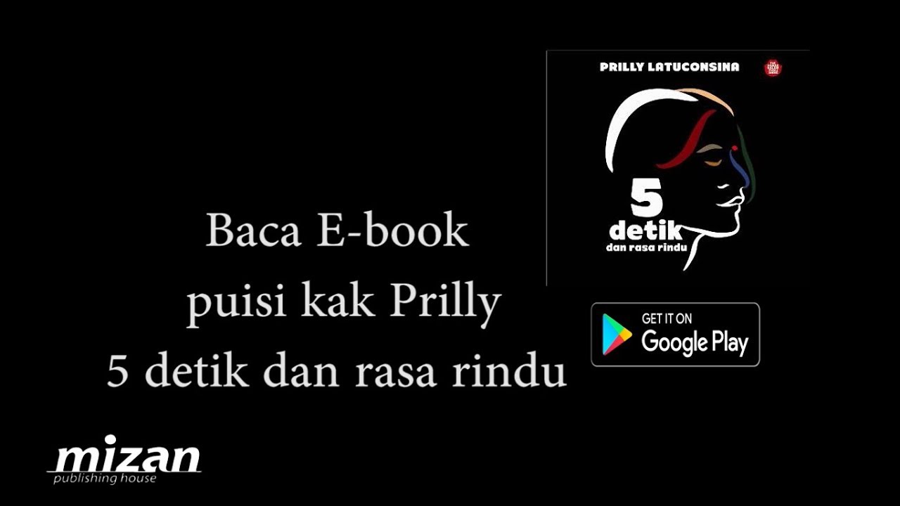 Baca E-book puisi 5 Detik dan Rasa Rindu Prilly Latuconsina