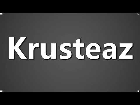 How To Pronounce Krusteaz