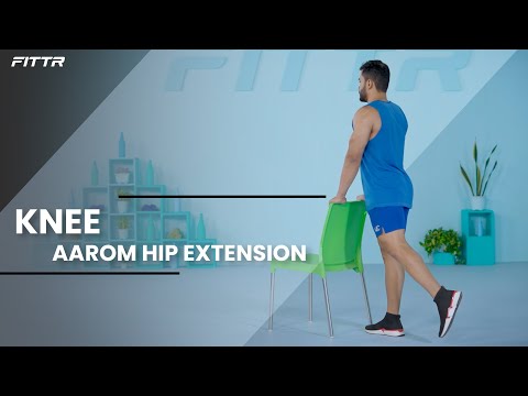 How To Do AAROM Hip Extension | Exercise Video