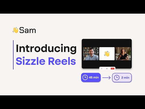 Introducing Sizzle Reels