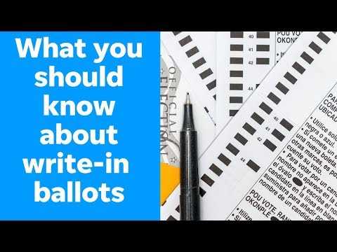 Writing in a candidate this election? You should watch this first