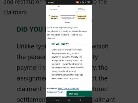 Whats is a Structured Settlement?|| Structured Settlements Defined||