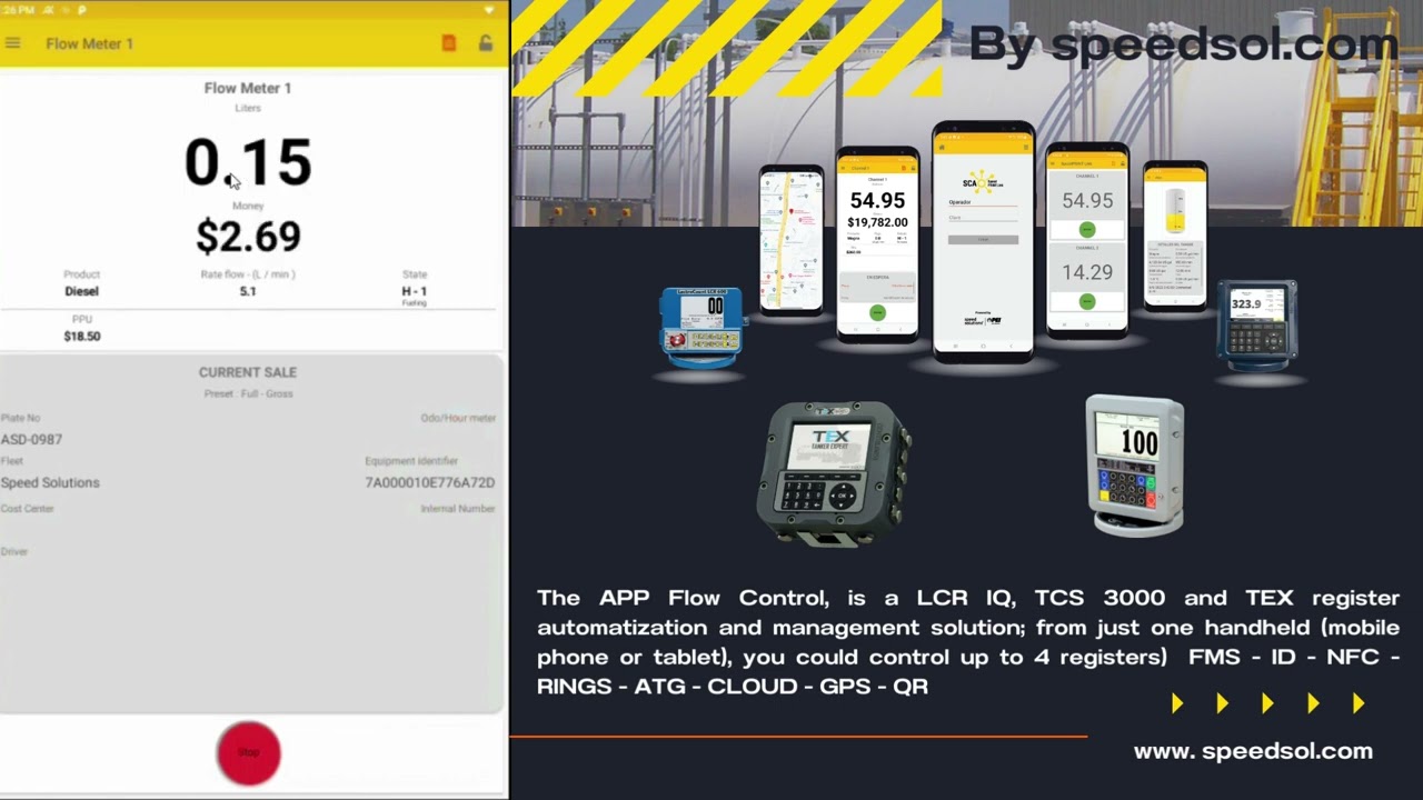 APP SpeedFLOW Register - Presentation