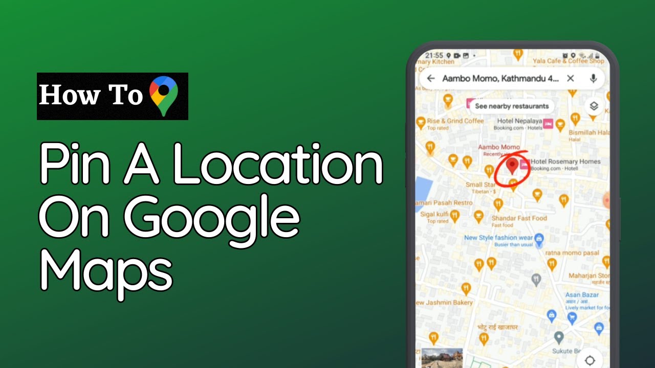 How To Pin A Location On Google maps