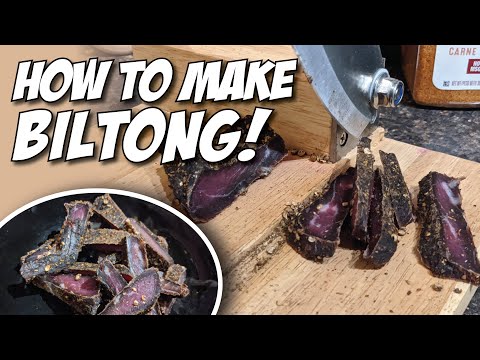 Making Biltong at Home
