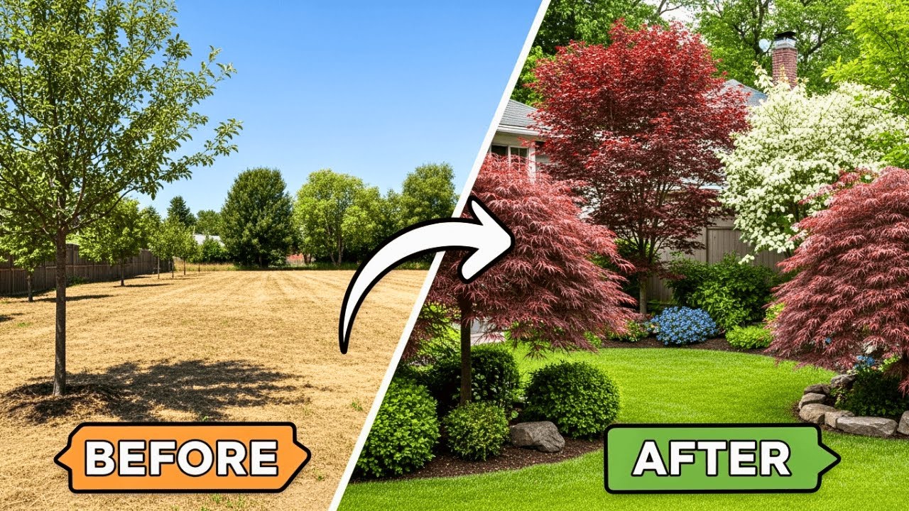 7 Fast-Growing Small Trees for INSTANT Garden Structure