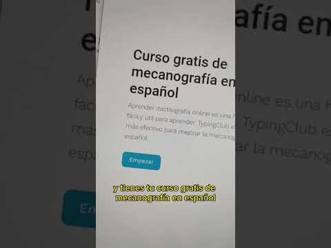 ⌨️ ESTA WEB TE ENSEÑA MECANOGRAFÍA ! ⌨️