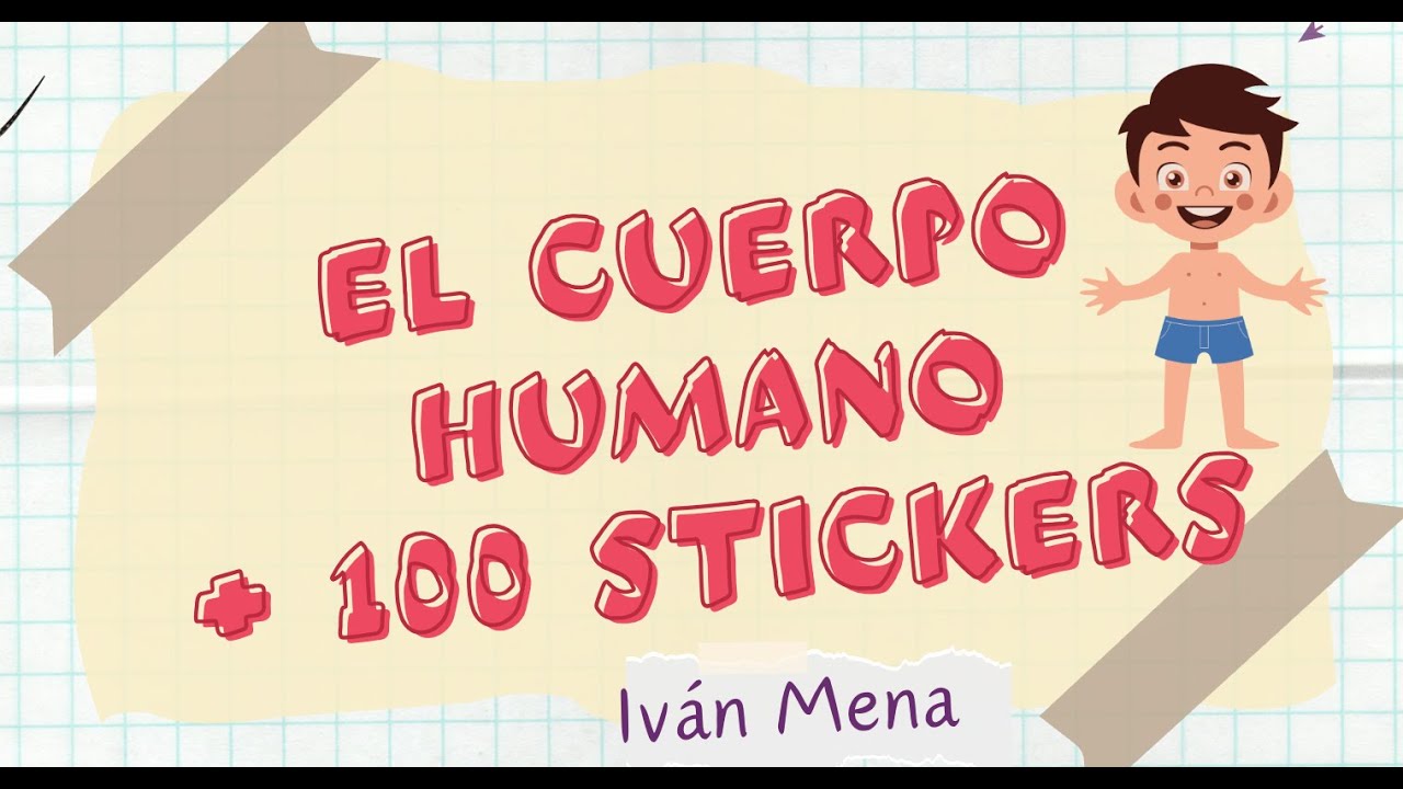 El Cuerpo Humano Libro + 100 stickers