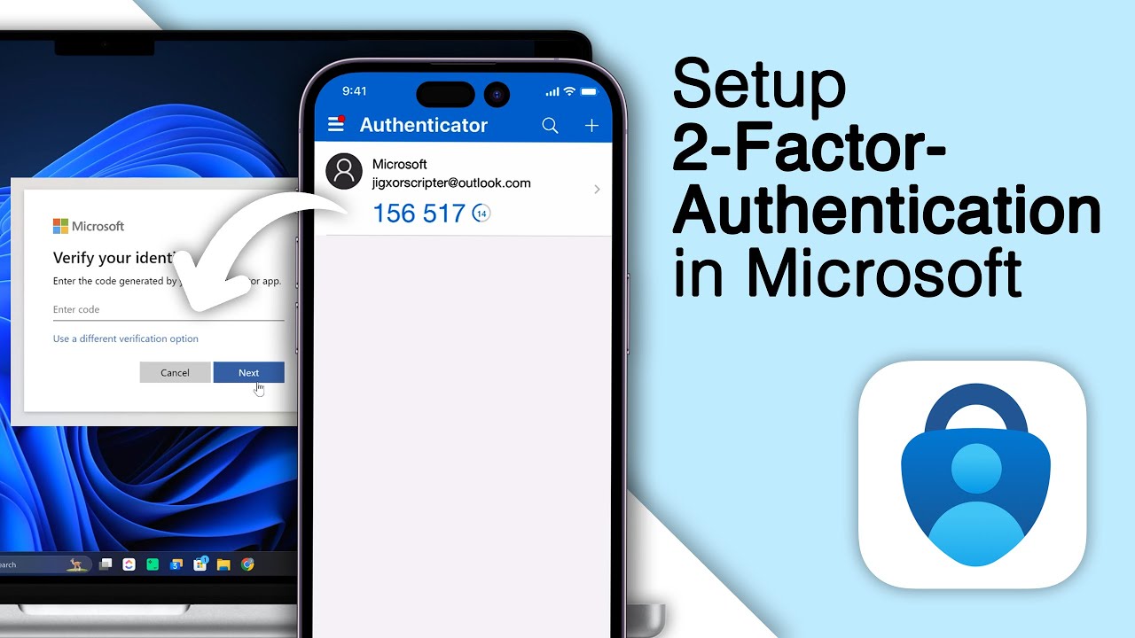 How To Setup Microsoft Authenticator App! [2024]