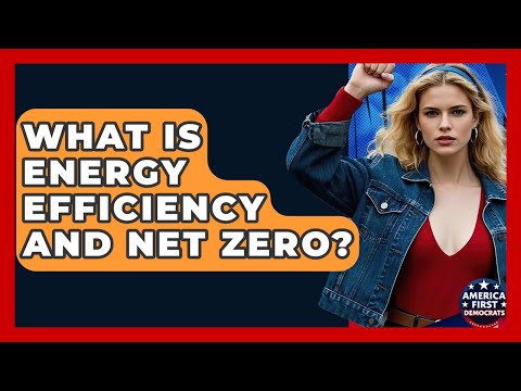What Is Energy Efficiency And Net Zero? - America First Democrats
