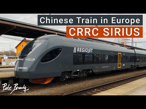TRIP REPORT | CRRC Sirius | RegioJet | Ústí n. L. - Kolín | Chinese train in Europe | Business Class