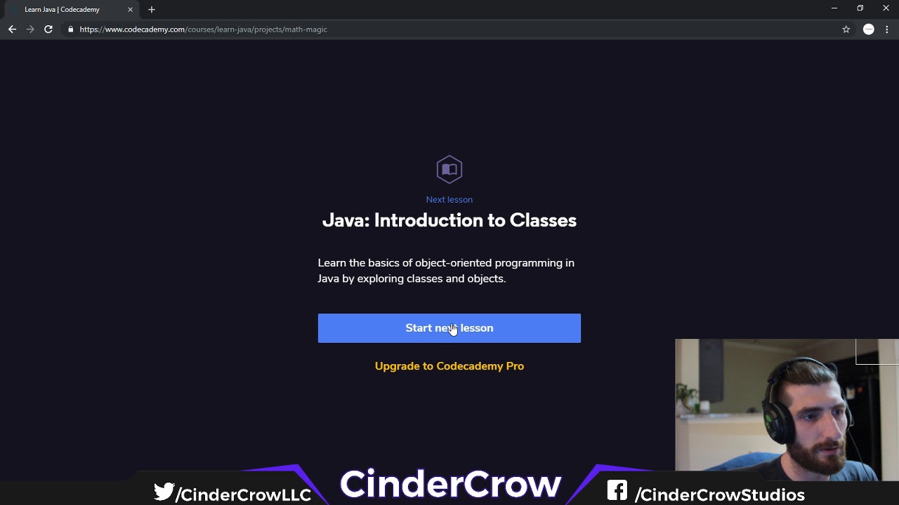 Learning Java with Codecademy Completing projects