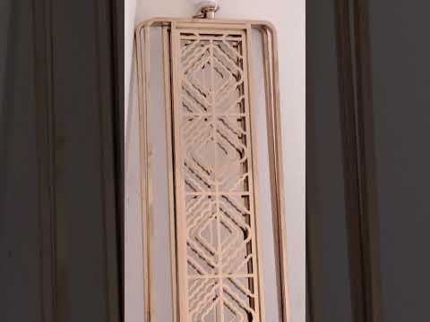 Stainless Steel 304 partition ! Goldan pvd || polish #shortsfeed #trending #viral #steelpvd #steel