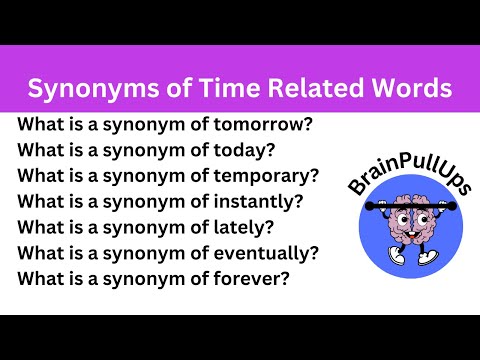 Test Your Vocabulary: 20 Questions on Synonyms for Time-Related Words!