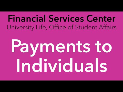 Payments to Individuals Outside of Penn