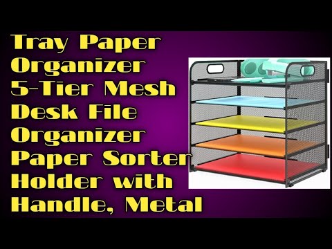 Tray Paper organiser 5 Tire Mesh Desk Organiser/Top deals on Amazon @ SK MD FARUQUE