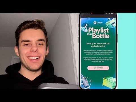 Spotify Playlist in a Bottle 2024: Time Capsules