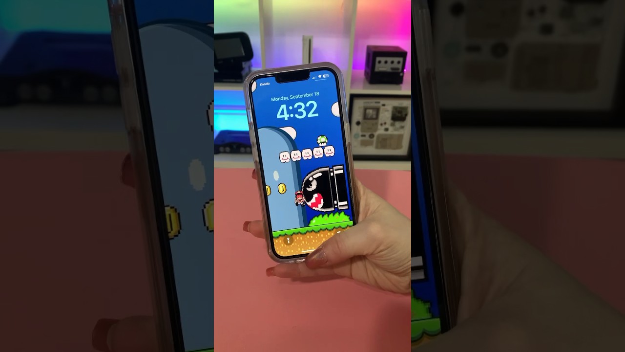 Customize my Iphone 14 with the Super Mario World Wallpaper 🍄 by Infinite Continues