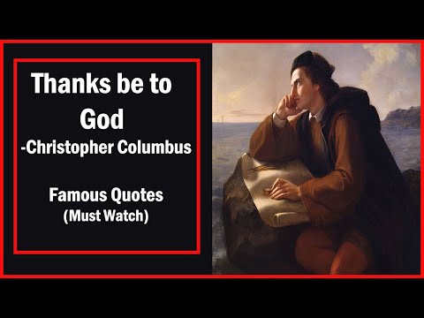 Christopher Columbus- Famous Quotes||Life Lesson Quotes||motivation Quotes||Refresh Thyself