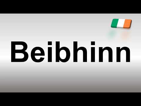 How to Pronounce Beibhinn