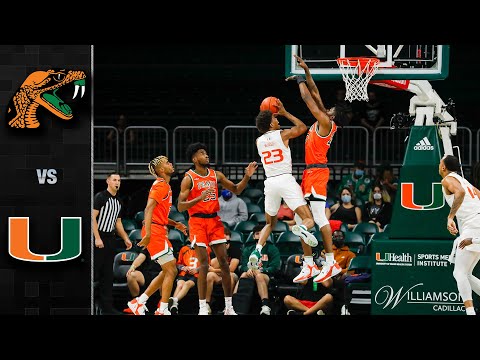 Florida A&M vs Miami Men's Basketball Highlight (2021-22)