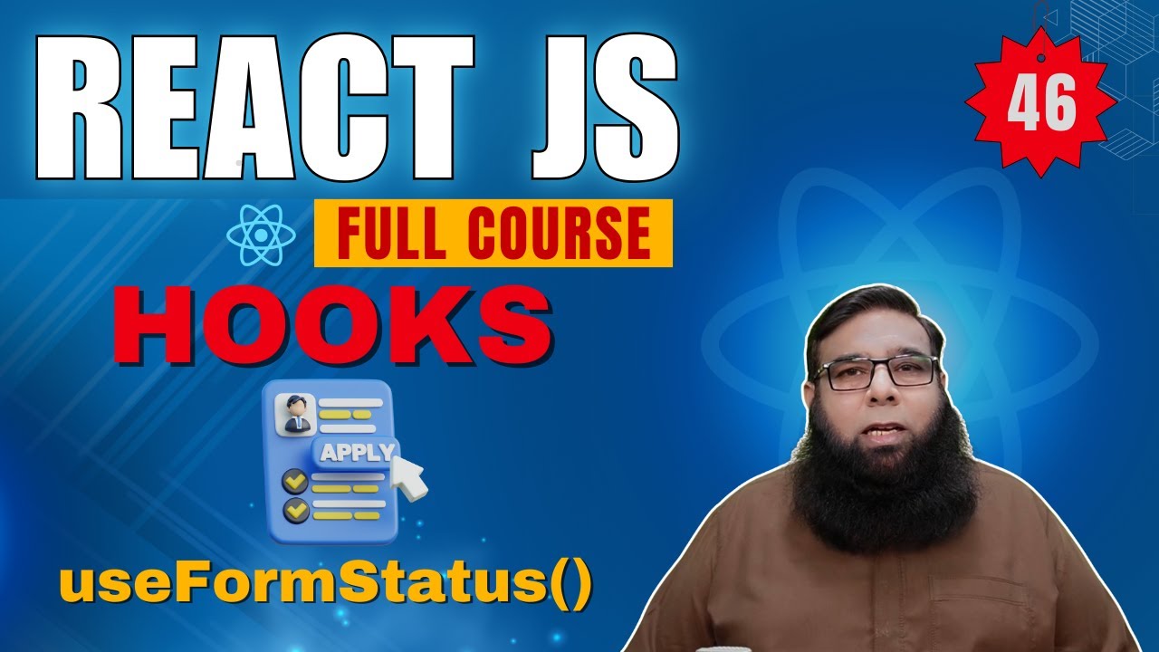 React Tutorial for Beginners #46 | useFormStatus Hook in React JS Explained