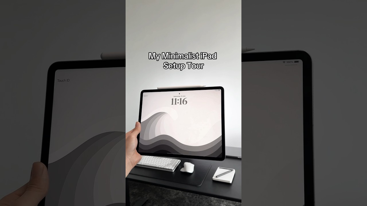 My Minimalist iPad Setup Tour #productivity #minimalist #ipad