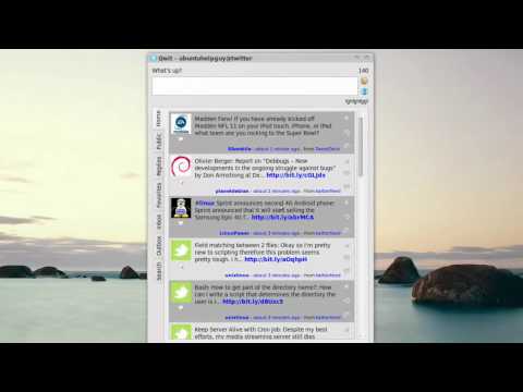 Top 5 Twitter Apps - Ubuntu 10.04