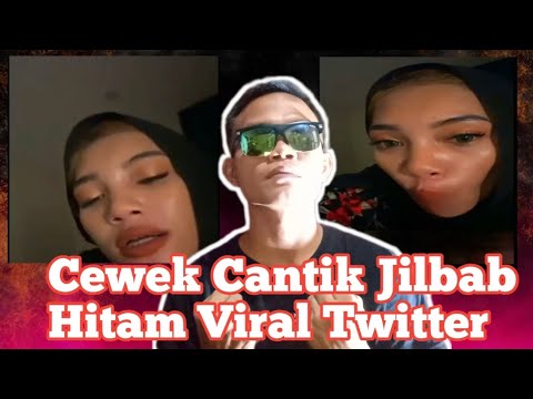 YANG LAGI VIRAL:Cewek Cantik Jilbab Hitam Viral Twitter ‼️