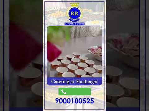 Catering at Shadnagar, Hyderabad | Best Catering Services Hyderabad | RR Caterers & Events