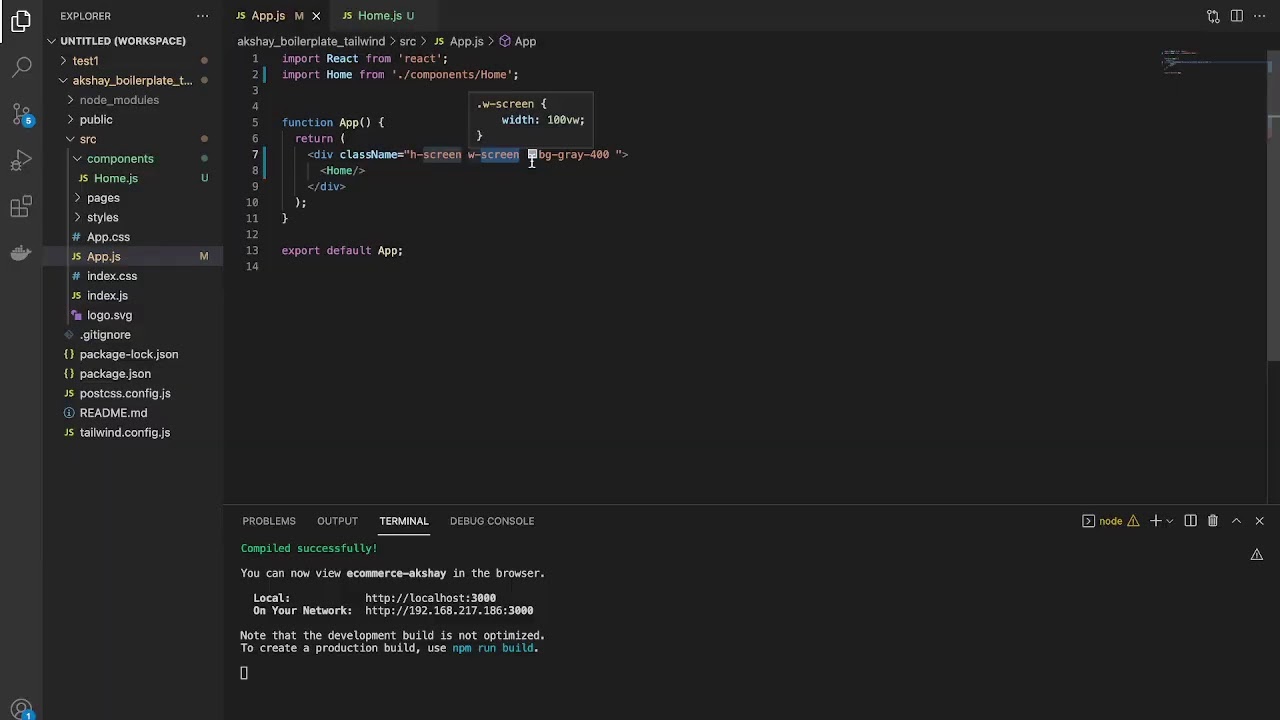 React Tailwind Calculator | REACTJS | TAILWINDCSS | JavaScript