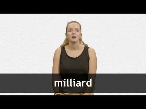 English Translation of “MILLIARD” | Collins French-English Dictionary