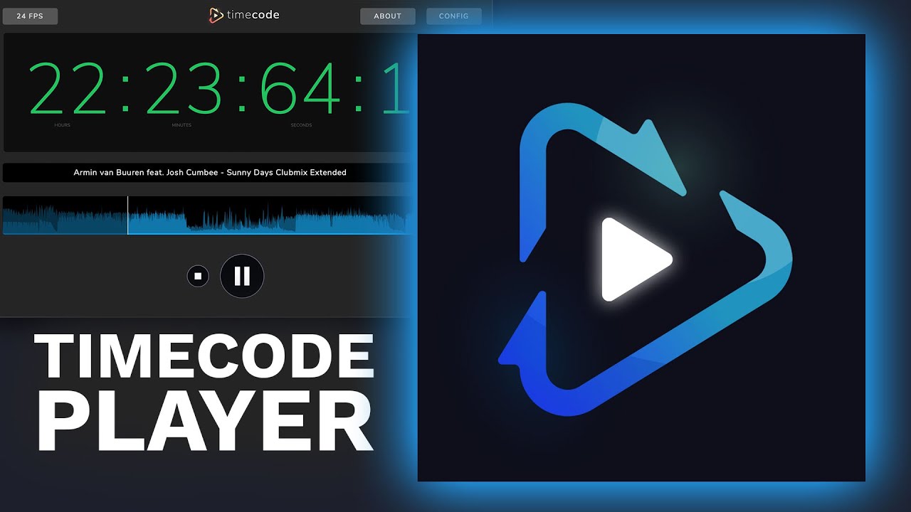 TimeCode Player: play audio in sync with timecode.
