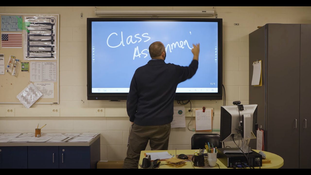 Boosting Student Engagement in the Classroom with Interactive Audiovisual Displays