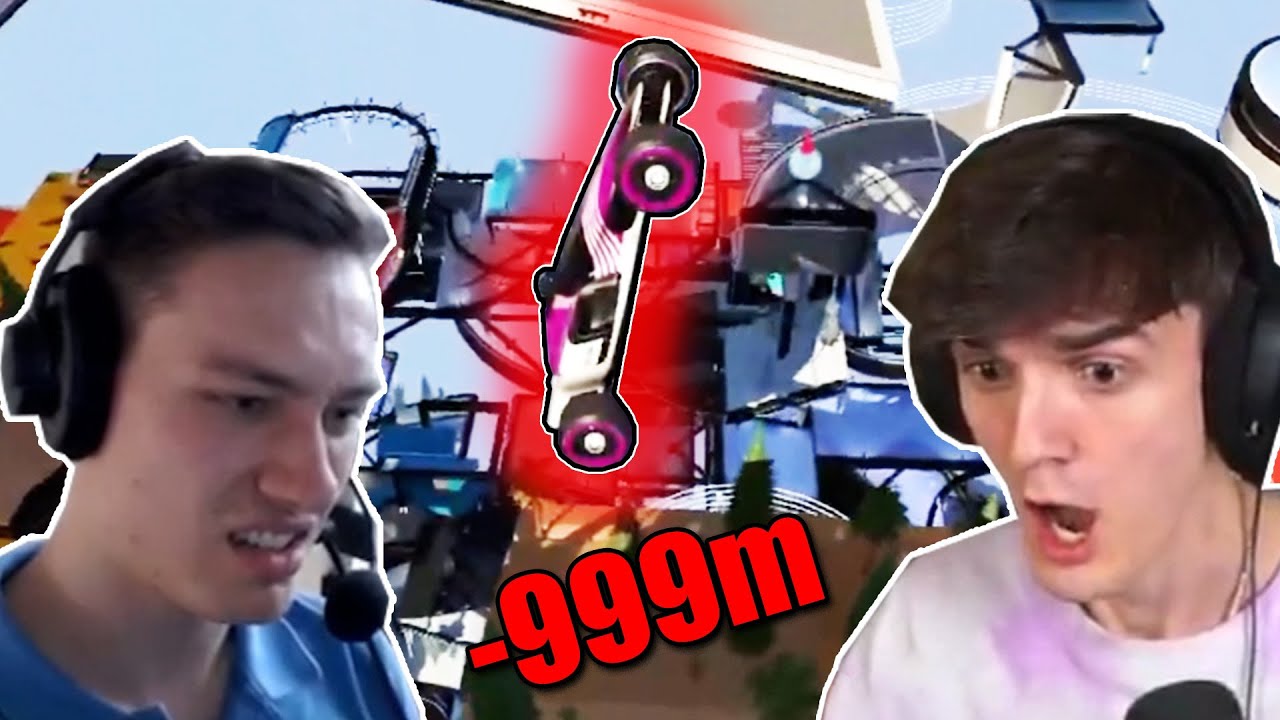 Deep Dip 2 Streamers FALLING compilation (TrackMania Event)