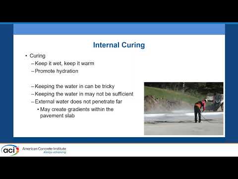 Benefits of Internal Curing for Concrete Pavement Overlays