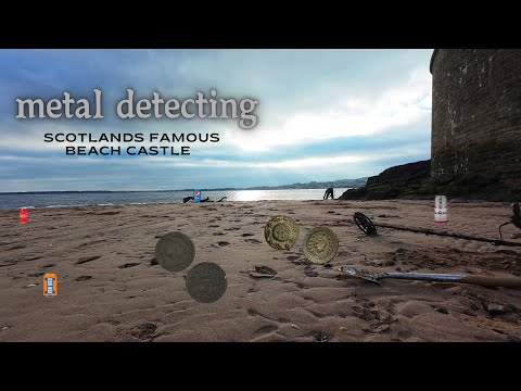 Famous Scottish Beach Metal Detecting!