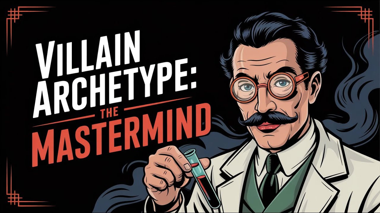 How to Write an EVIL GENIUS - The Villain Mastermind Archetype