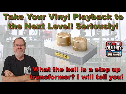 Take Your Vinyl Playback to the Next Level! Seriously! What the hell is a step up transformer? MC25C